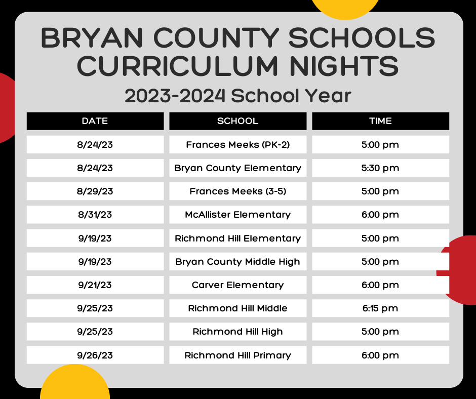 Live Feed | Bryan County Schools